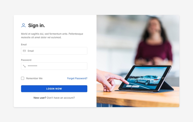 Bootstrap Sign In/Sign Up and Login/Registration Snippets