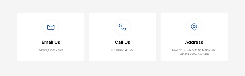 Bootstrap Contact Sections and Snippets
