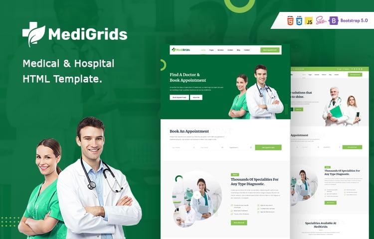 Mediplus – Medical and Doctor HTML Template | GrayGrids