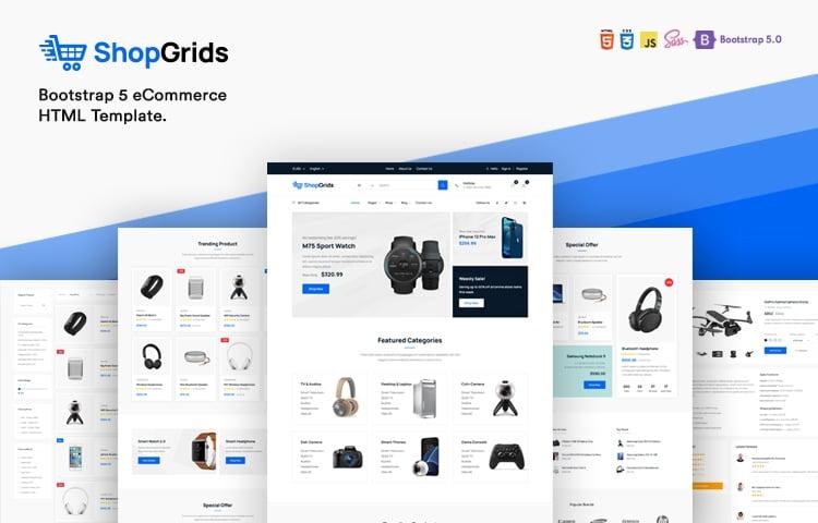 Web Templates, Components and Inspirations | GrayGrids