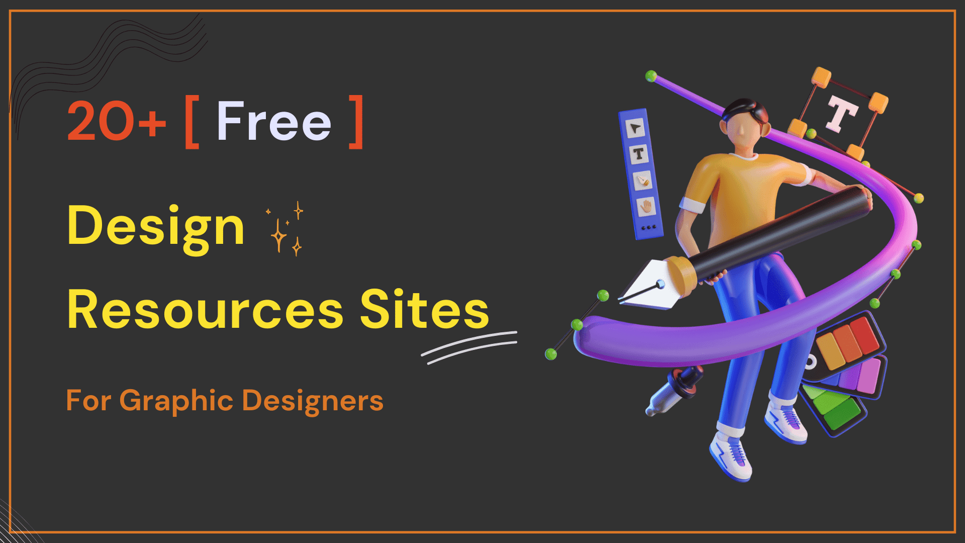 20+ Free Design Resources Sites for Graphic Designers in 2024 | GrayGrids