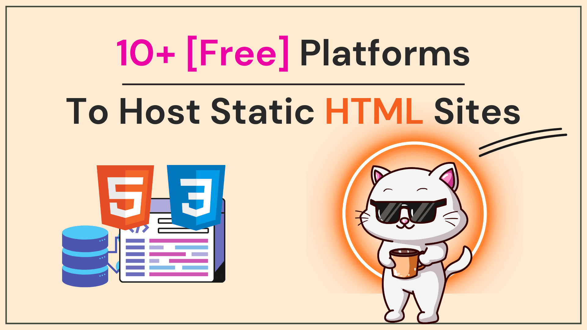 10+ Platforms to Host Static HTML Sites for Free | GrayGrids