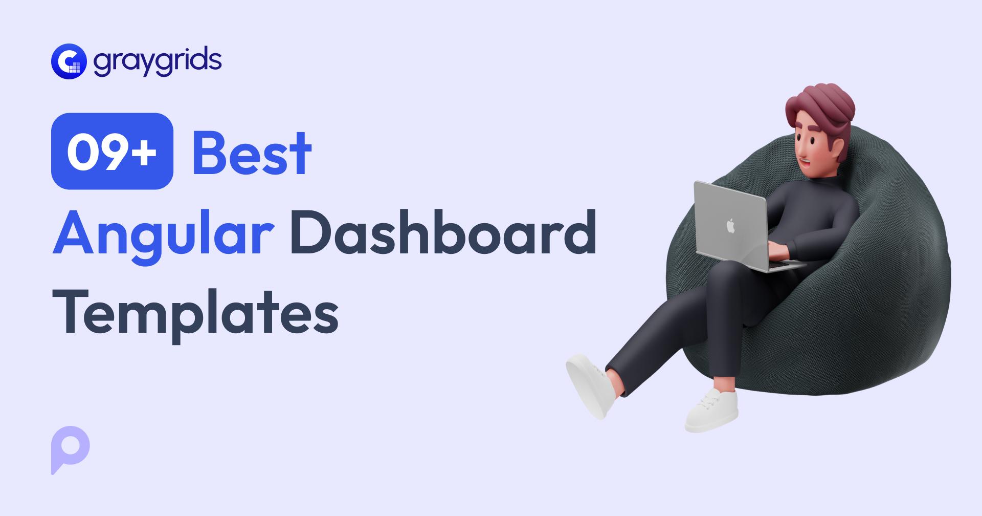 9+ Best Angular Dashboard Template in 2026 | GrayGrids
