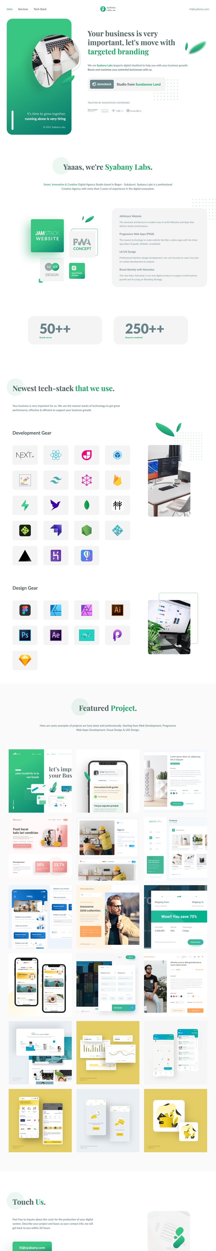 Syabany Labs - Design Inspirations | GrayGrids
