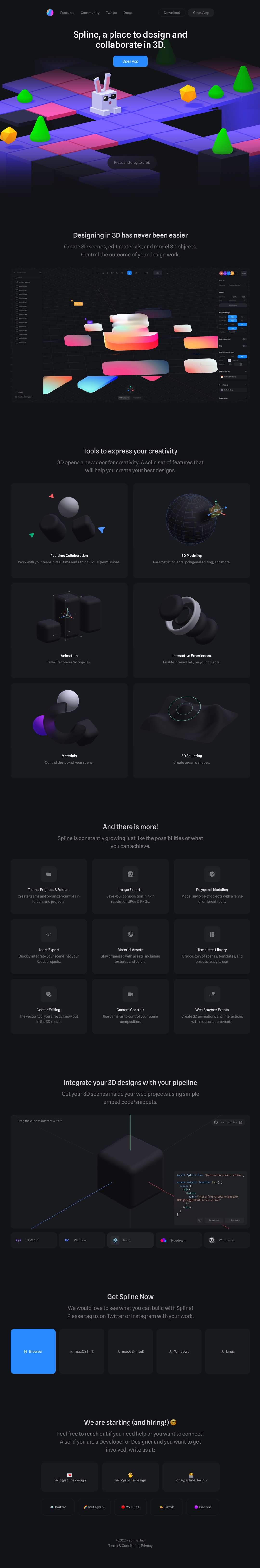 Spline - Design Inspirations | GrayGrids